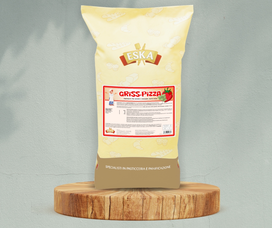 GRISS PIZZA – PREPARATO PER GRISSINI AL POMODORO E PAPRIKA